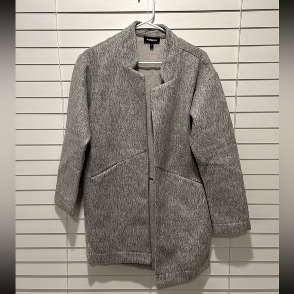 Express | Jackets & Coats | Express Gray Womens Cape Coat | Poshmark